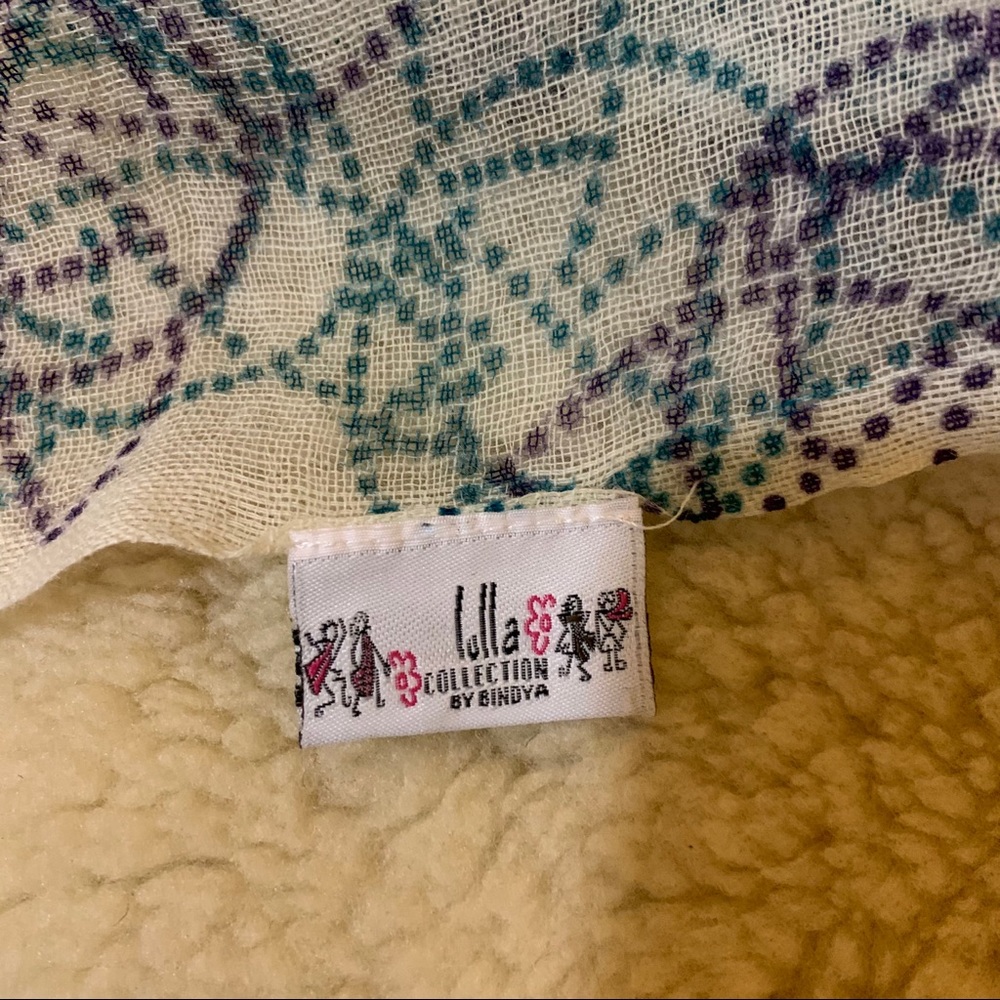 Anthropologie Lulla Scarf Collection By Bindya - Gem